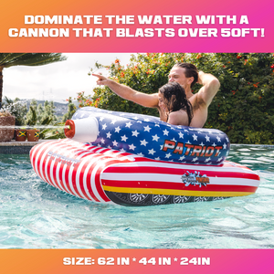 Patriot Pool Punisher + Water Cannon – Float Factory