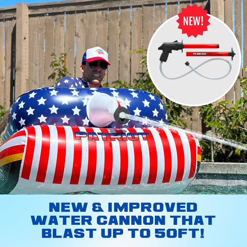 Patriot Pool Punisher + Water Cannon | Winter Sled – Float Factory